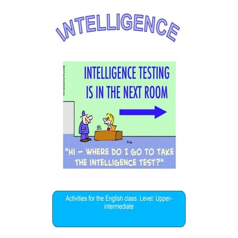 Unit on intelligence | PPT