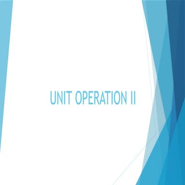 UNIT OPERATIONS II POWERPOINT.pptx