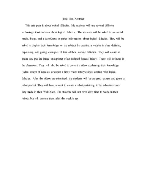 Fallacy table | DOCX