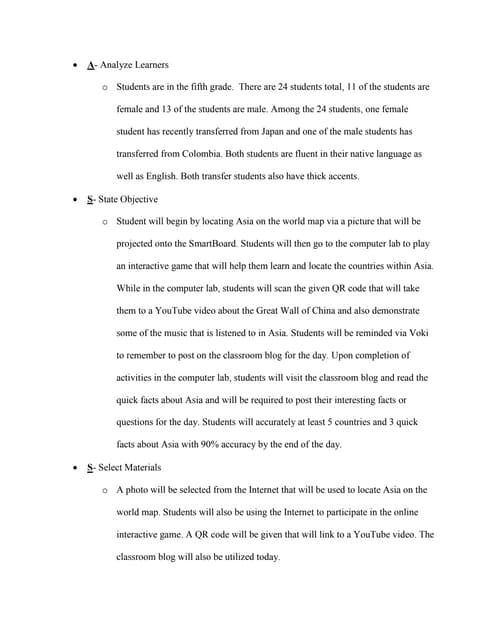 Making inference lesson plan | DOCX | Educational Assessment | Education