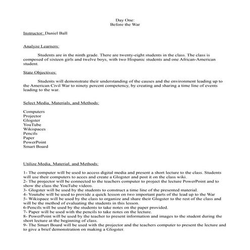 Genocide lesson plan revised | DOCX