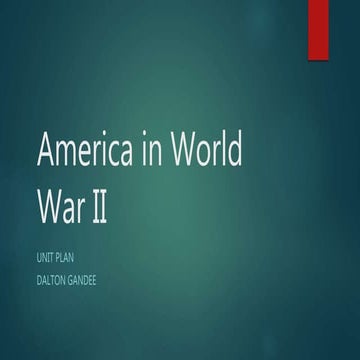 Unit plan power point | PPTX | Death, Injury, or Military Conflict ...