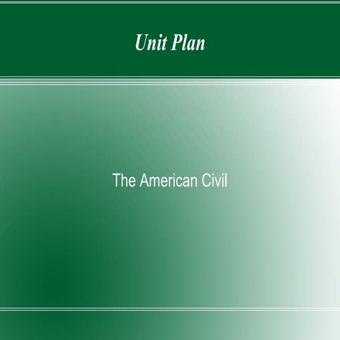 Vietnam War Unit Plan | PPTX