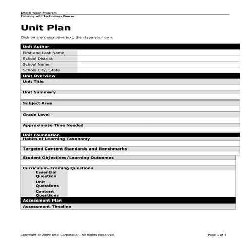 Unit plan template_real_punye | DOC
