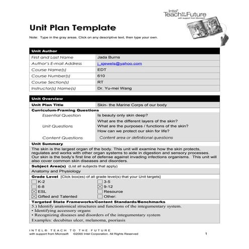 Unit plan template_skin | DOC