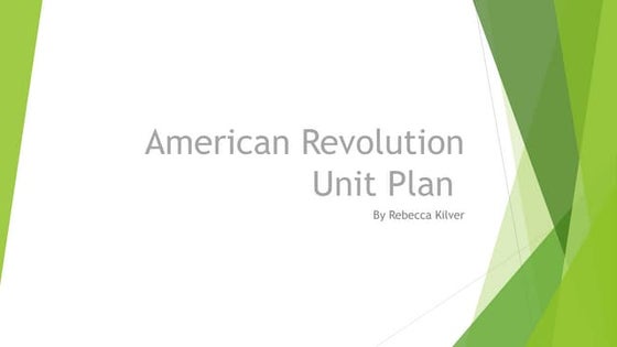 Unit plan powerpoint | PPT