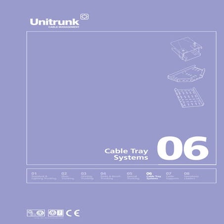 Unitrunk Cable Tray Light Medium Heavy Duty | PDF