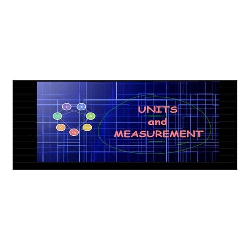 Units and measurement part 1 | PDF