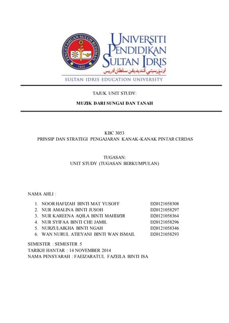 Jadual spesifikasi kandungan (JSK) | DOCX