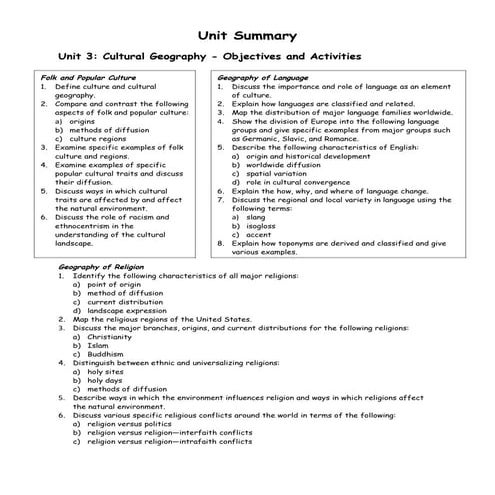 Human geography 7 e_ch06_language_and_religion(1) | PPTX