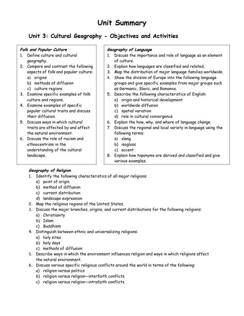 Chapter 10 Key Isssue 3 | PDF