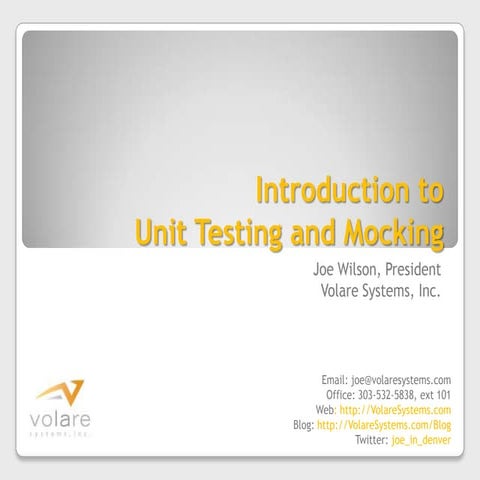 Unit Testing With Junit