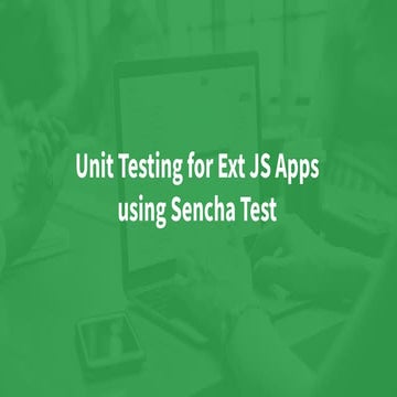 Unit Testing For Ext Js Apps Using Sencha Test Walkingtree 8410