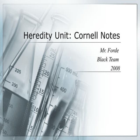 Unit Three Cornell Notes B | PPT