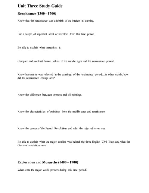 Final study guide | PDF