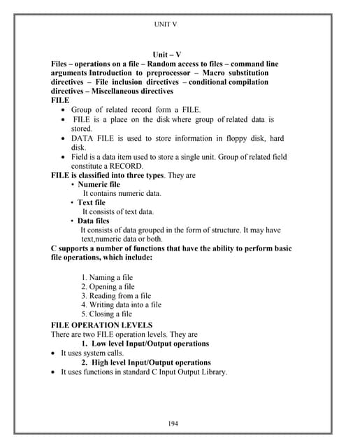 C Programming Project | PDF