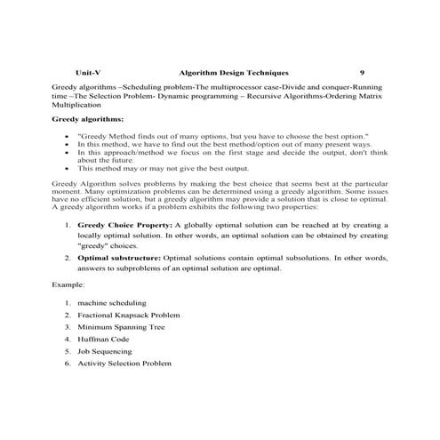 Greedy With Task Scheduling Algorithmppt 3943