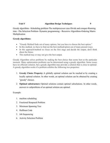 Greedy With Task Scheduling Algorithmppt 3943