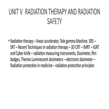 Linear Accelerator- Commercial Specification & Comparison | PPTX