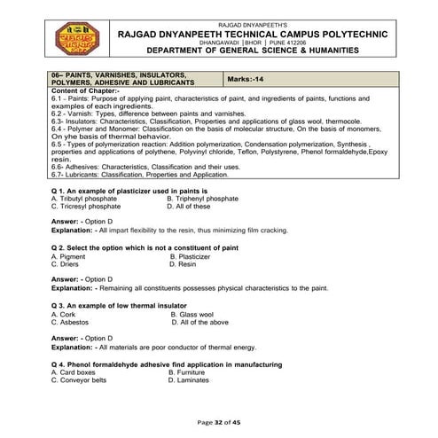 Unit Vi Engineering Materials And Catalysis Pdf