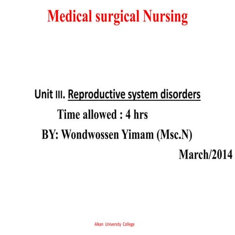 Unit VII. Male reproductive system disorders.pptx