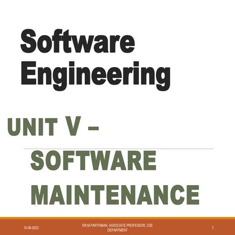 Unit V _Software Engineering_21CSCST4050.pptx