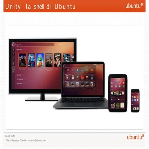 Unity: la shell di Ubuntu Phone | PPT