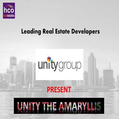 Unity The Amaryllis, Karol Bagh, New Delhi | PPTX