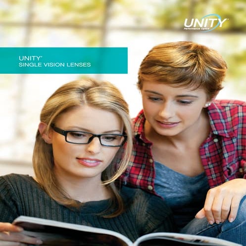 Unity single-vision-sell-sheet | PDF