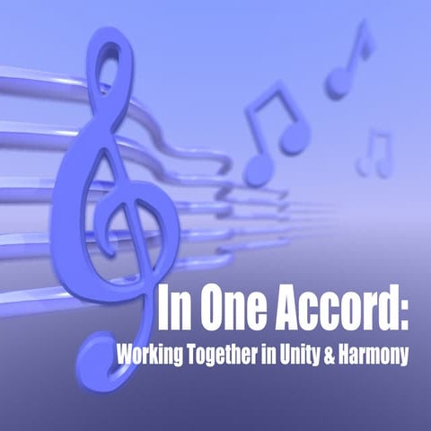 Unity And Harmony | PPT