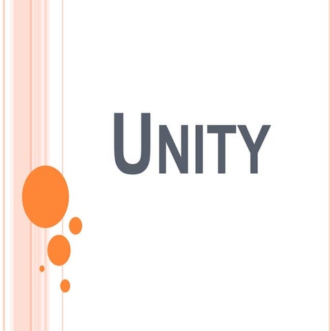 Unitycoherenceemphasis 130129015210-phpapp02 | PPTX