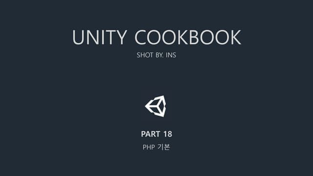 Unity Cookbook 18 Ppt 2997