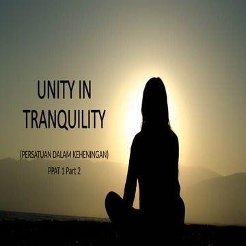prayer UNITY IN TRANQUILITY R23012021.pptx