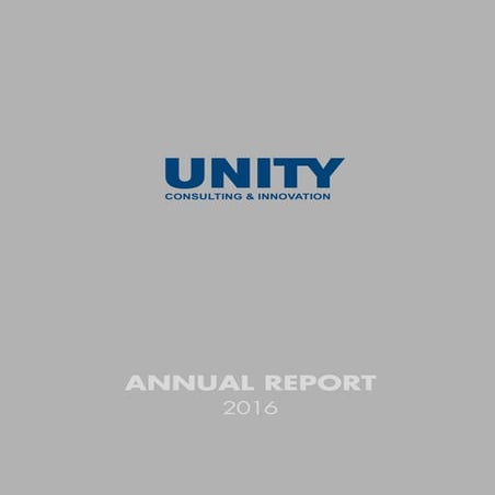 UNITY annual report 2016 | PDF