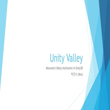 Unity Valley | PPTX