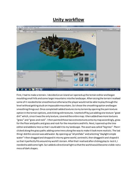 3D Engine Workflow | DOCX | 3-D Graphics | Computer Software and ...
