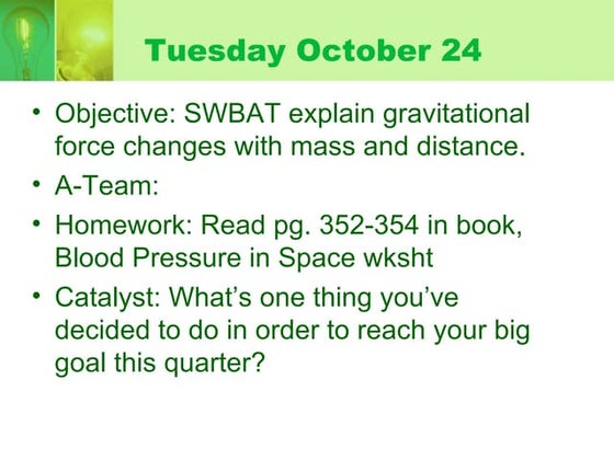 Newton's Law of Universal Gravitation | PPT