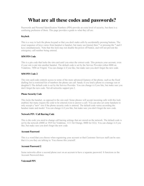 All nokia master codes | RTF