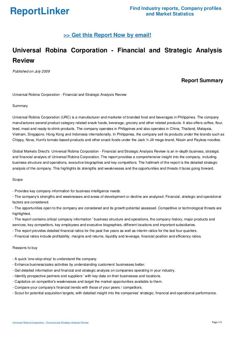 Simple Urc Financial Analysis Amita Health Statements