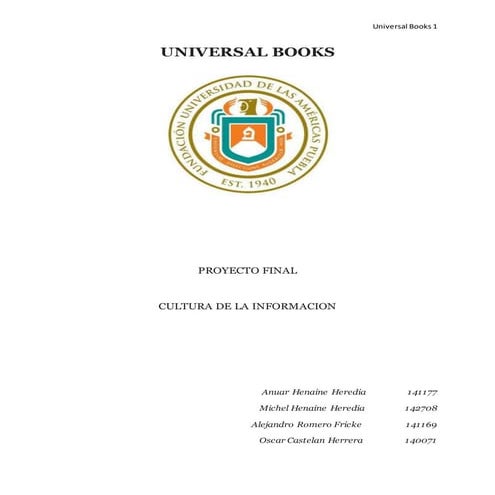 Universal books | PPTX