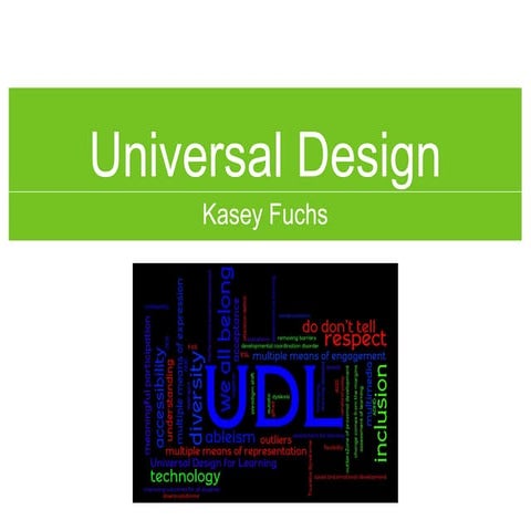 Universal design ppt | PPT
