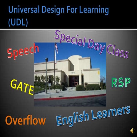 Universal design for learning | PPT
