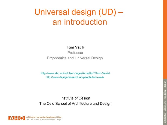 Universal design | PPT