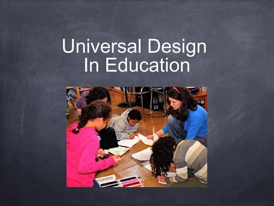 Universal Design for Learning | PPT