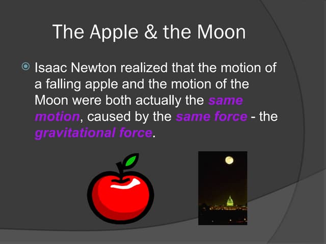 Newton's Law of Universal Gravitation | PPT