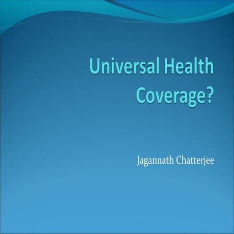 Universal Health Coverage | PPT
