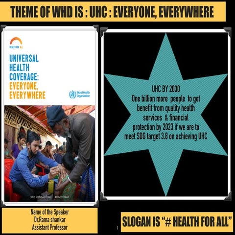 Universal health coverage a snapshot with focus on india | PDF