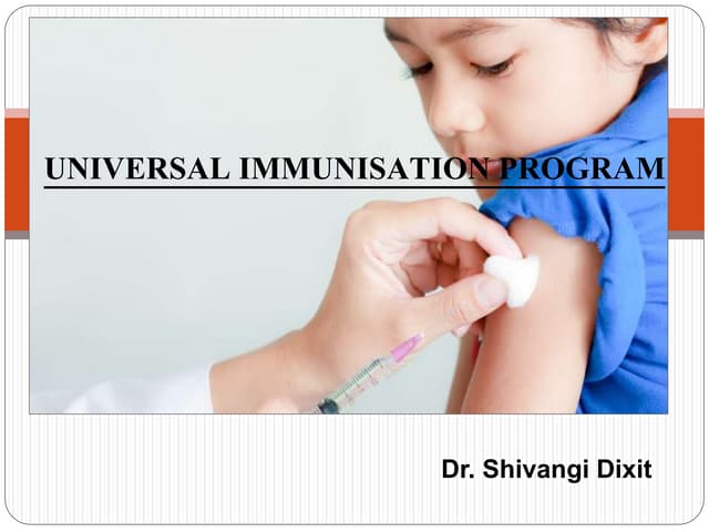 Expanded Program On Immunization Pptx