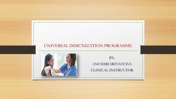 Universal immunization programme | PDF | Infectious Diseases | Diseases ...