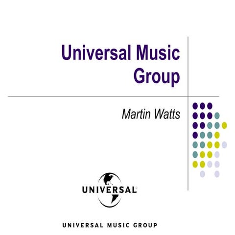 Universal music group | PPTX